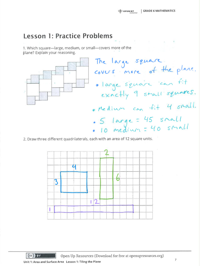 Unit 1 Practice Problems Answer Keys - Teacher Made | PDF