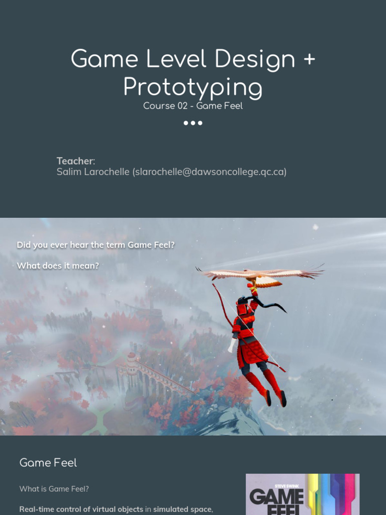 Mastering Game Feel in Level Design | PDF | Gaming