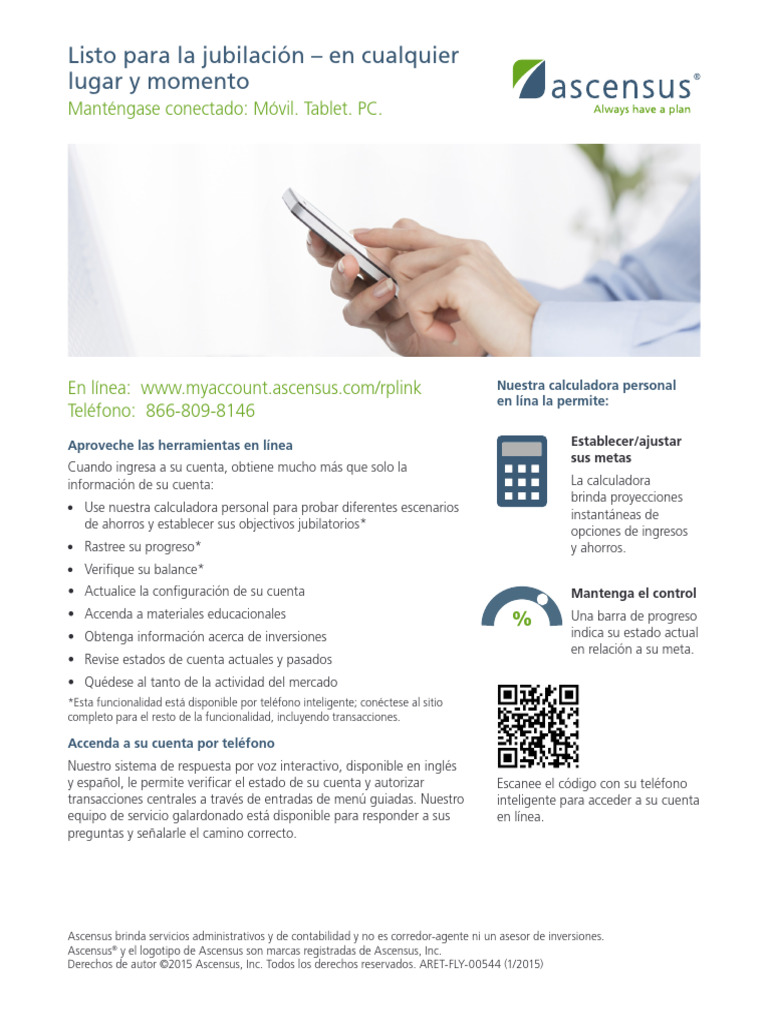 Ascensus Web IVR Brochure - Spanish | PDF | Informática