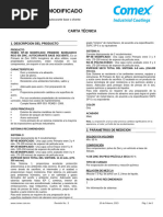 Comex Ind RP-6 Modificado NRF-053 | PDF | Corrosión | Agua