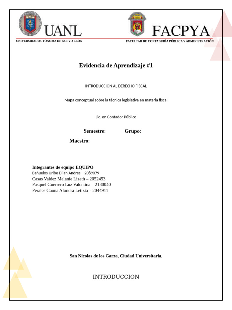 Ev1 Derechofiscal | PDF