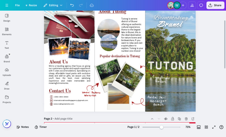 ITA - Brunei - Trifold Brochure (EU) | PDF