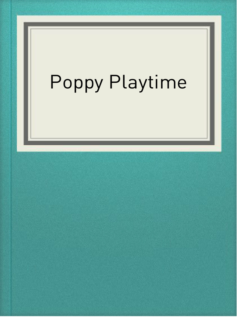 Livro Poppy Playtime | PDF