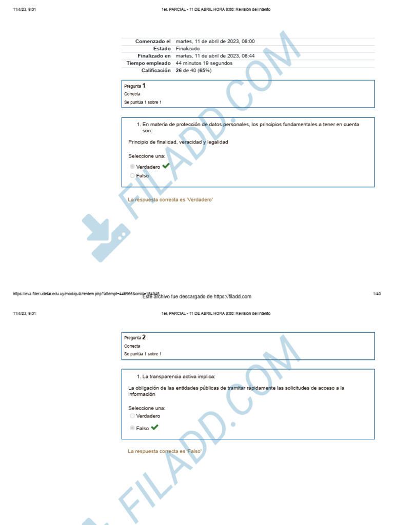 1er PARCIAL - Dinf II | PDF | Gobierno E | Gobierno