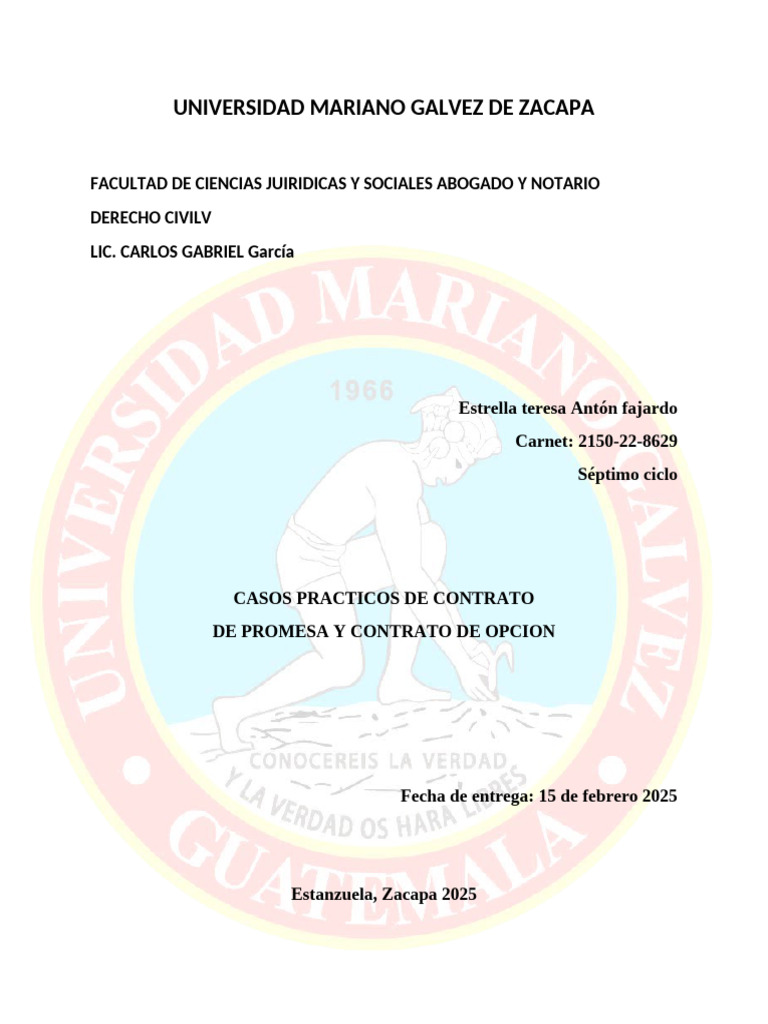 Dcv. 1. Casos Prácticos Civil V | PDF