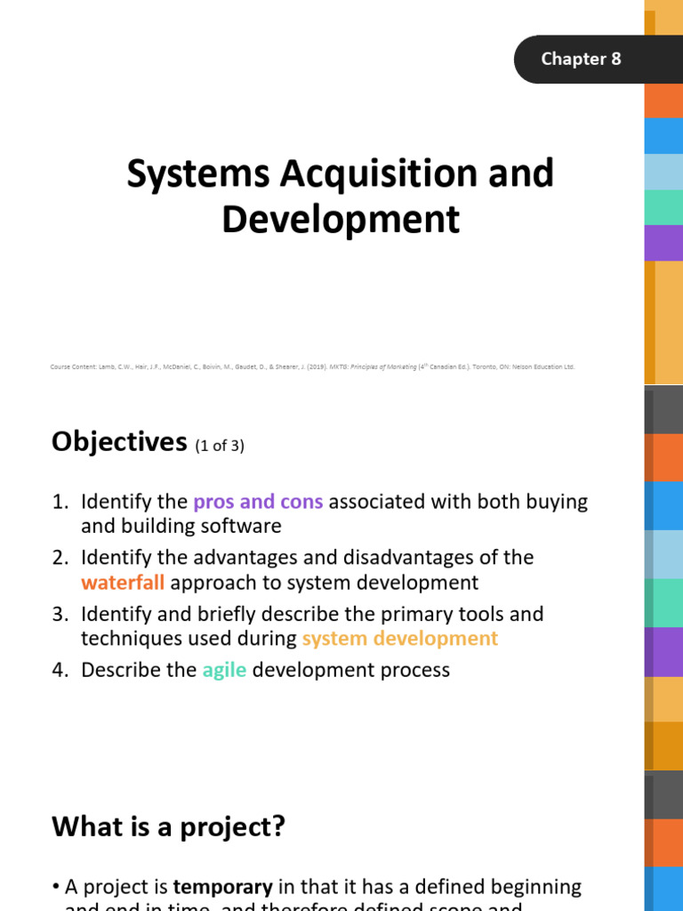 Chapter 8 - MOT - Systems Development | PDF | Agile Software Development | Software Development ...