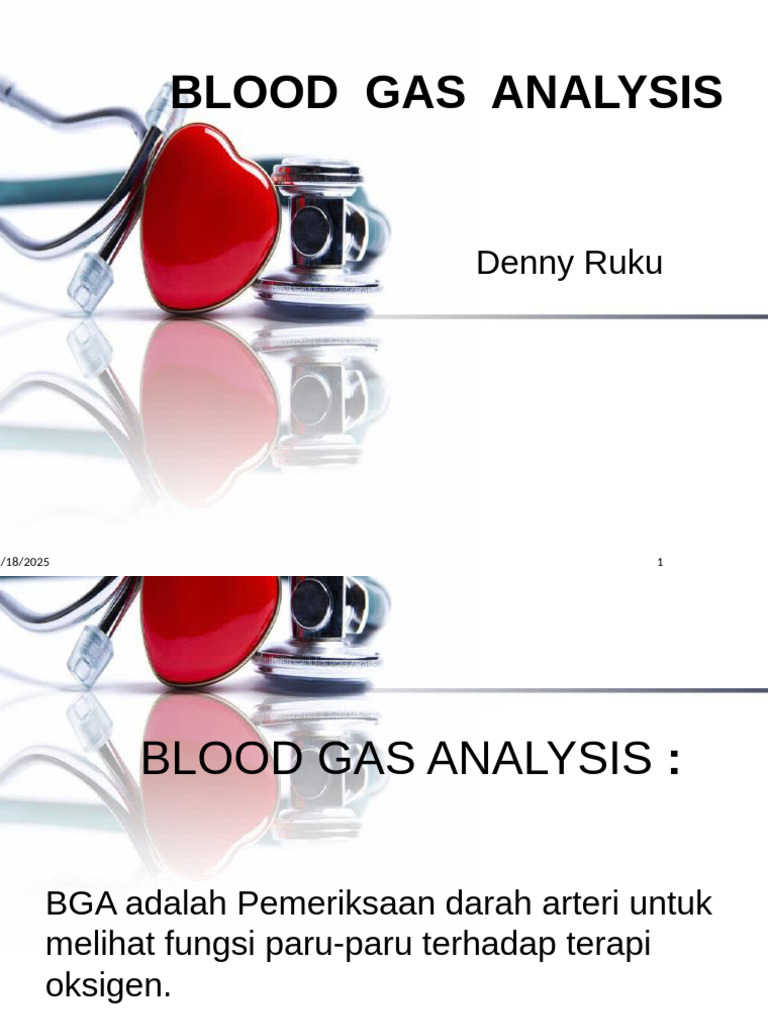 Analisis Gas Darah: Indikasi dan Interpretasi | PDF