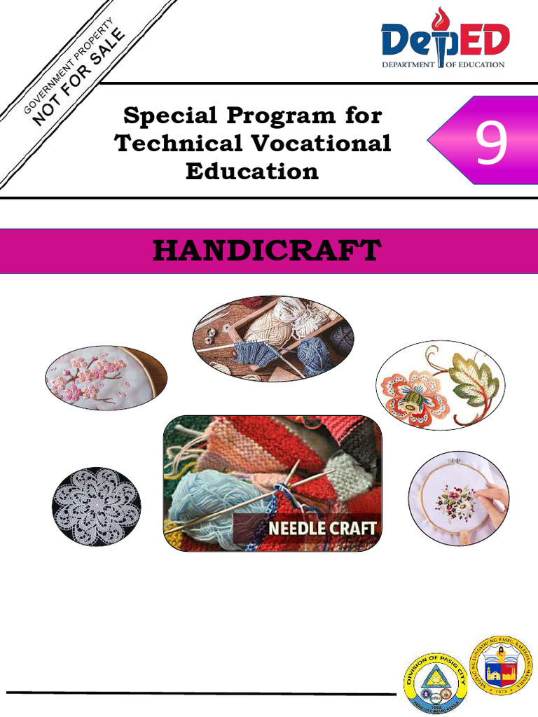 Sptve-Handicraft 9-Q1-M8 | PDF | Composition (Visual Arts) | Color
