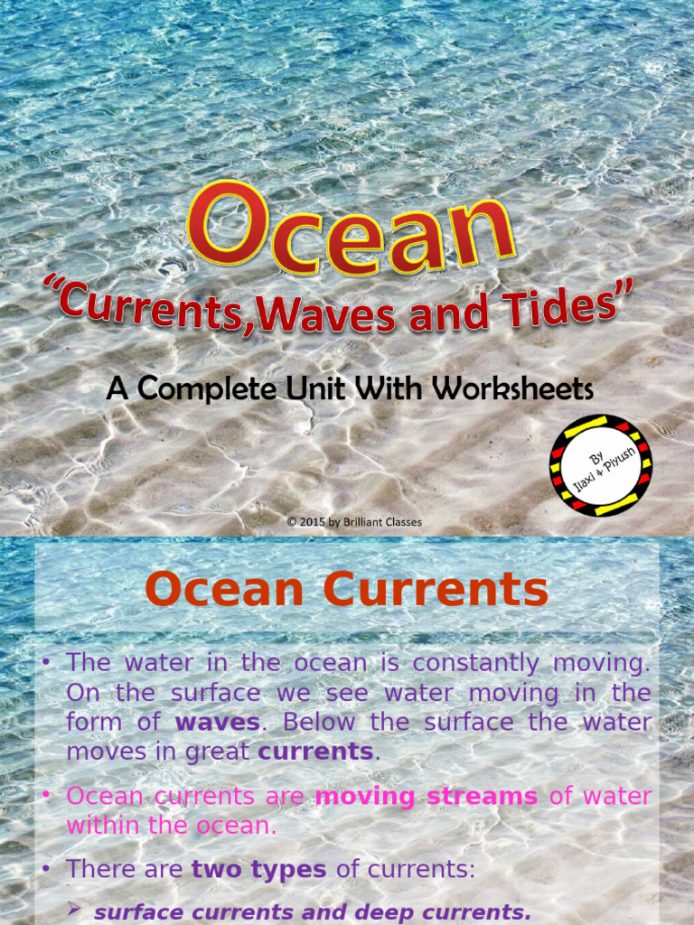 Understanding Ocean Currents and Tides | PDF | Tide | Oceans
