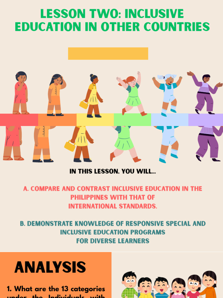 UNIT 1 LESSON 2 | PDF | Special Education | Disability