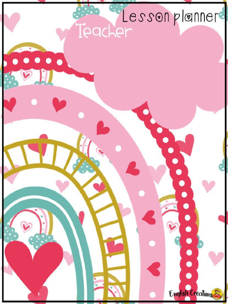 Rainbow. Lesson Planner 2021-2022 | PDF
