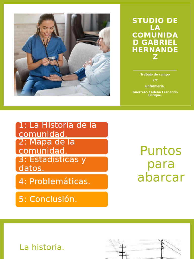 Estudio de la Comunidad Gabriel Hernández | PDF