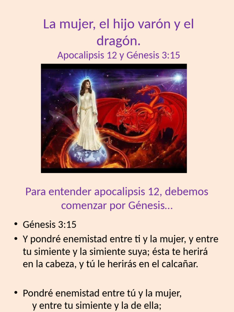 La mujer y el dragón en Apocalipsis 12 | PDF | Creencia religiosa y ...