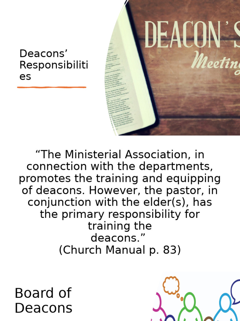 Deacon and Deaconess Responsibilities | PDF