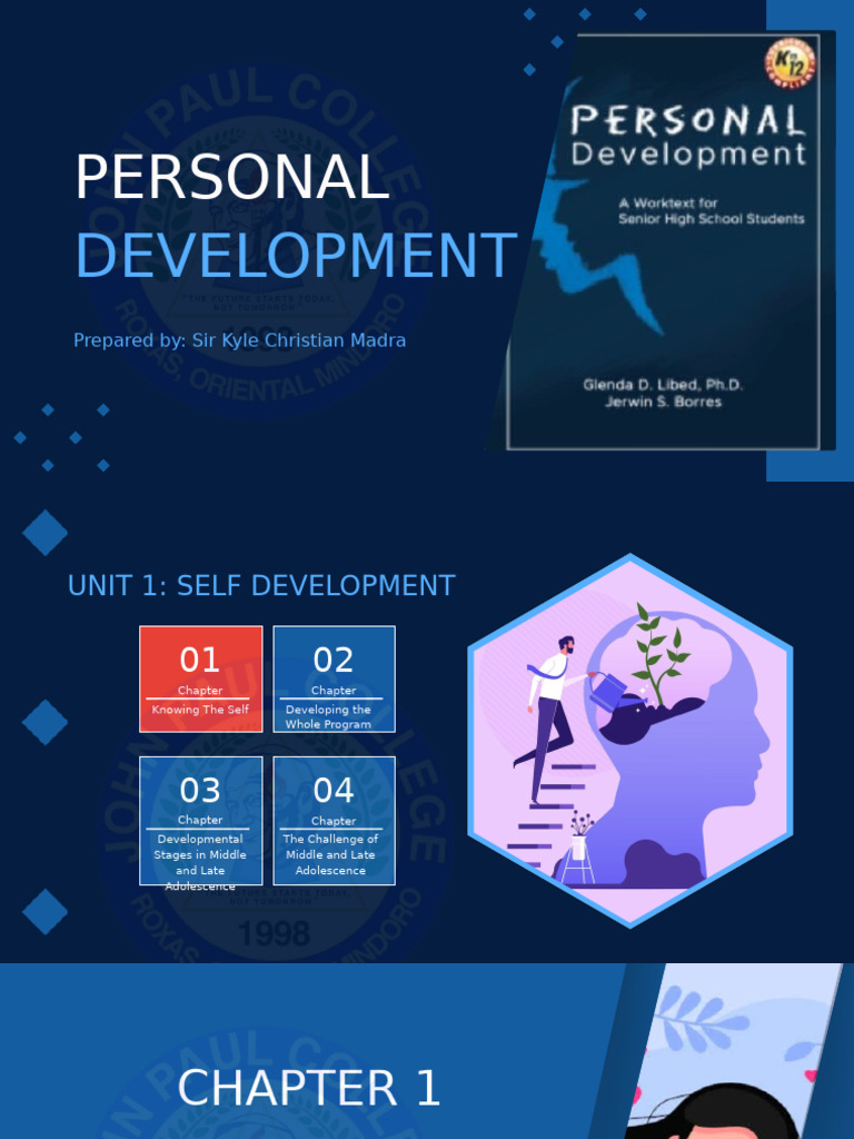 Personal Development UNIT 1 Week 1 Sir Kyle | PDF | Developmental ...