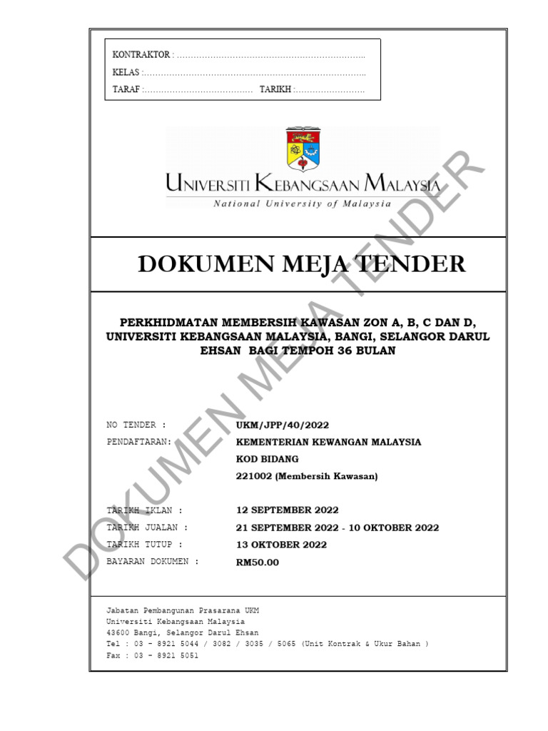 DMT Lanskap Zon Abcd | PDF