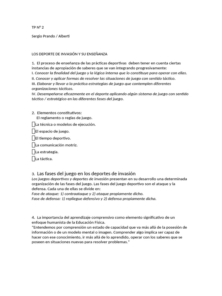 TP N 2 - Crespo | PDF