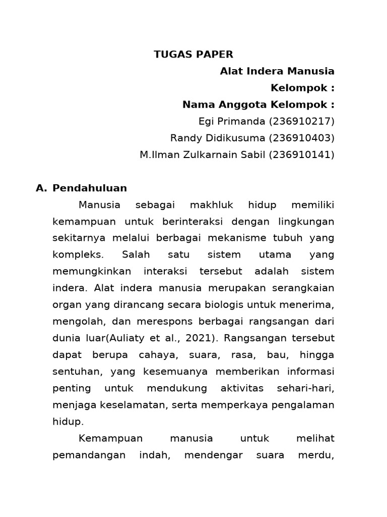 TUGAS PAPER | PDF