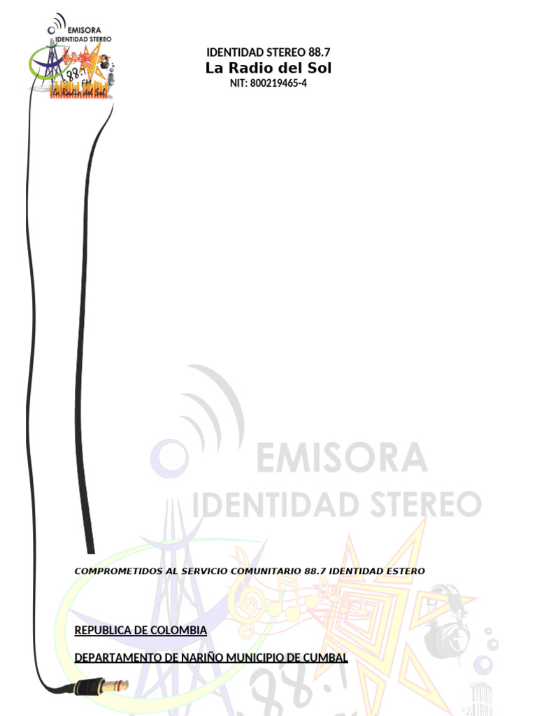 Propuesta Radial Identidad 88.7 2024 I P S | PDF