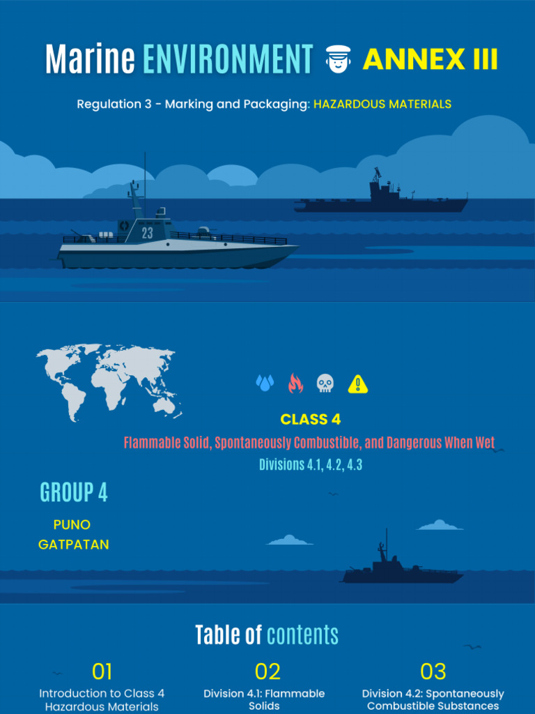 Annex 3 Class 4 2 | PDF