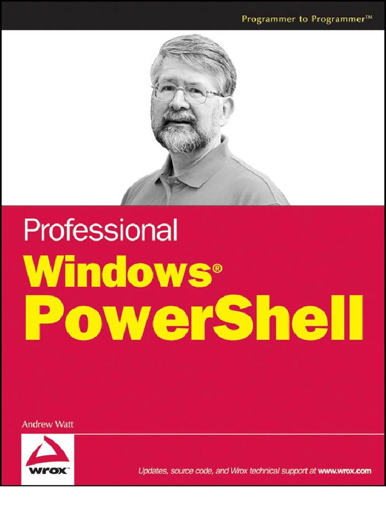 Professional Windows Power Shell Pdf Command Line Interface