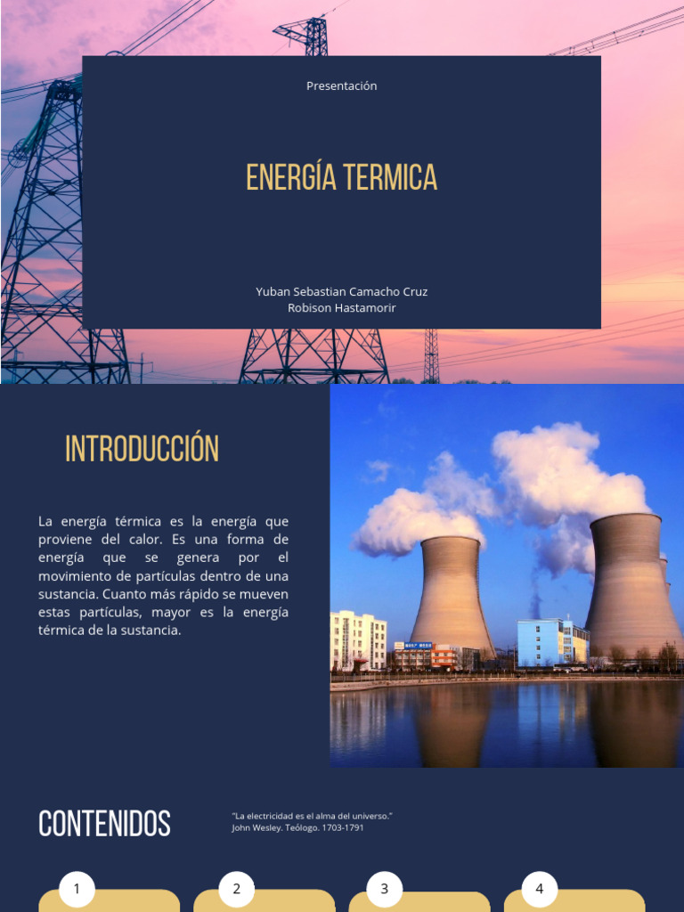 Centrales Térmicas | PDF | Generación eléctrica | Energía solar