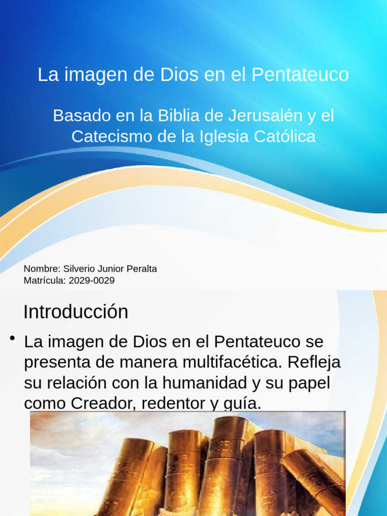 Imagen de Dios Pentateuco | PDF