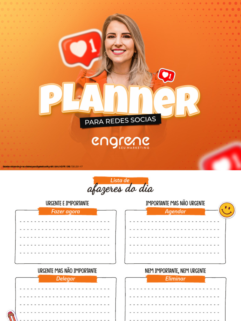Planner Engrene 2023 | PDF | Vídeo