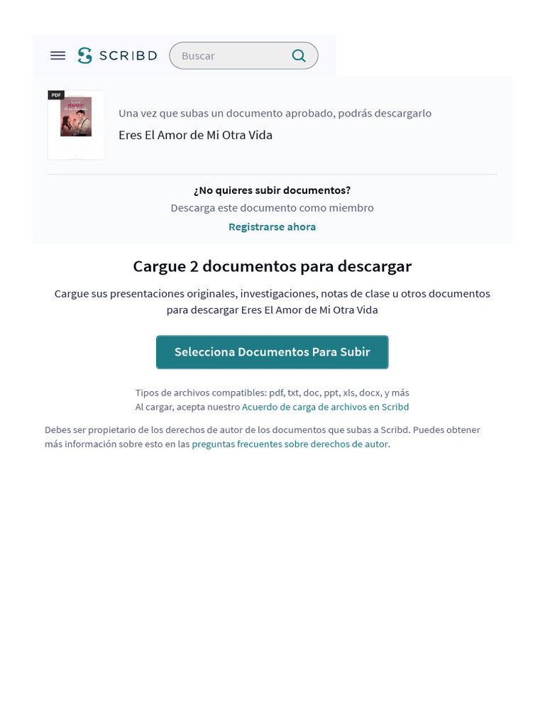 Suba Un Documento | Scribd | PDF | Scribd | Privacidad en internet