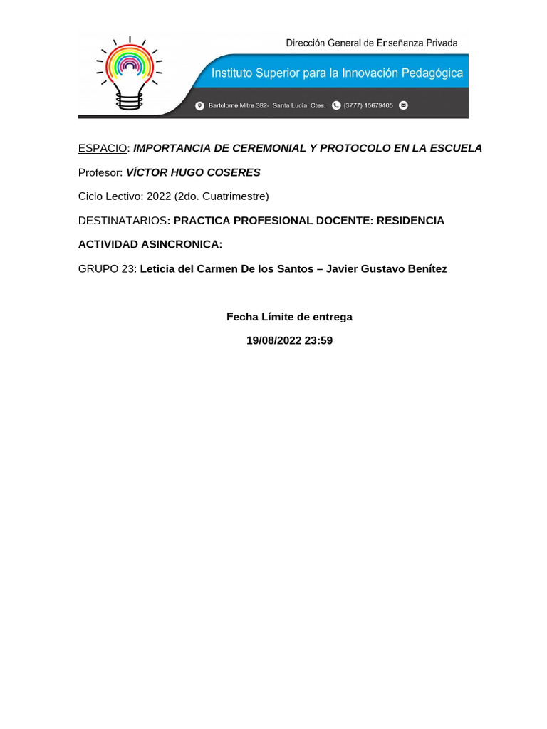 Ceremonial y Protocolo | PDF