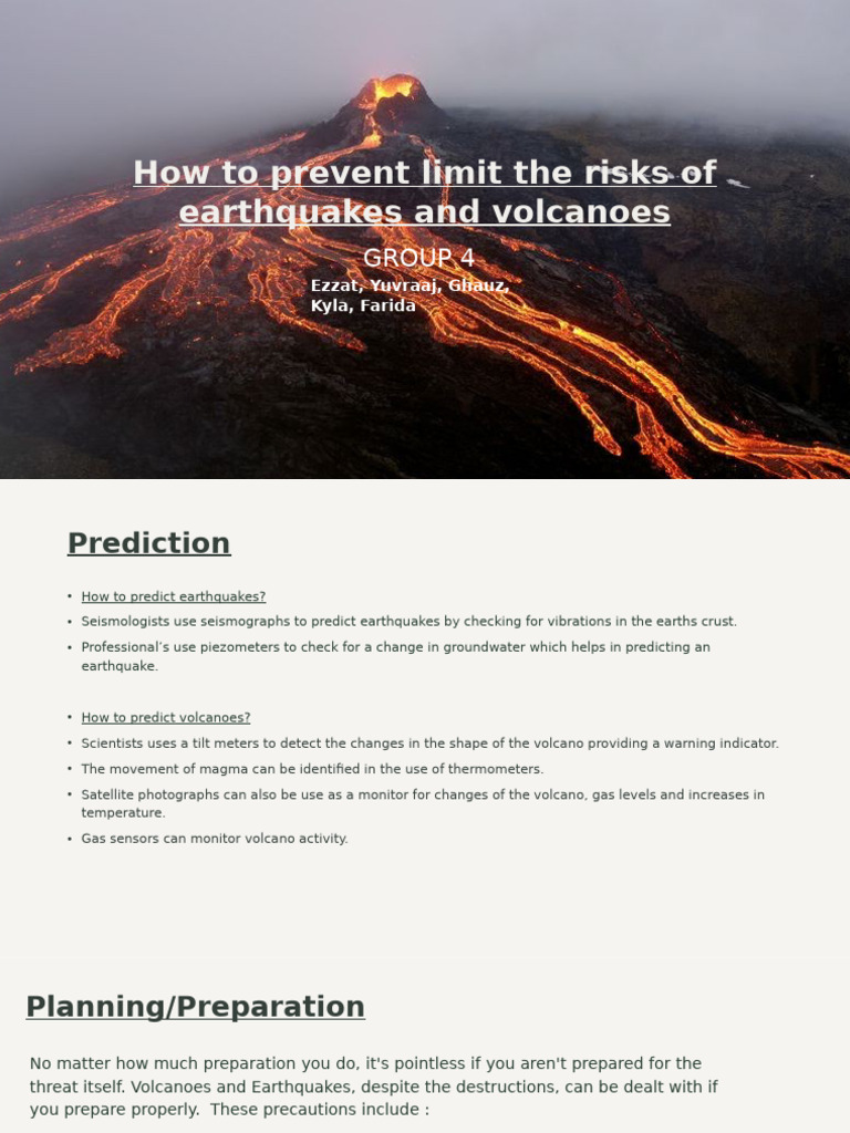 Geo Earthquakes and Volcanoes | PDF