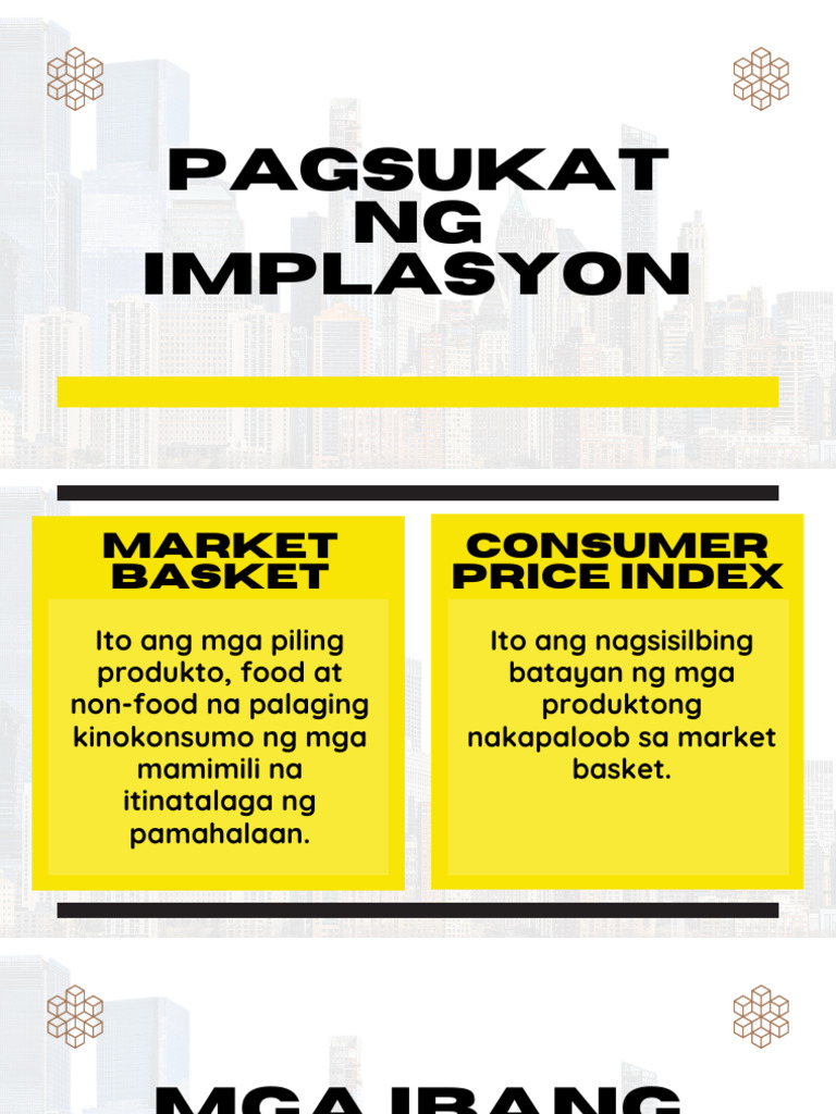 G9 Aralin 14 - Pagsukat NG Implasyon | PDF