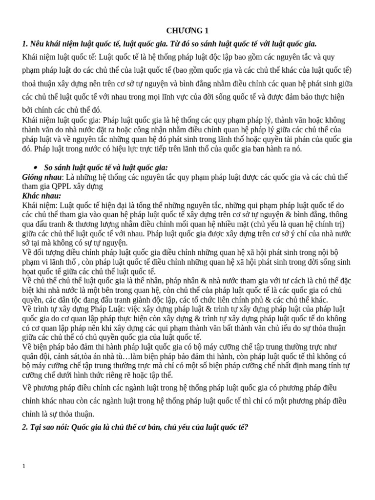 Đề cương CPQT | PDF