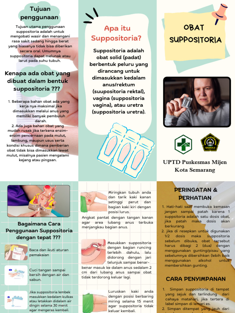 Panduan Penggunaan Suppositoria | PDF