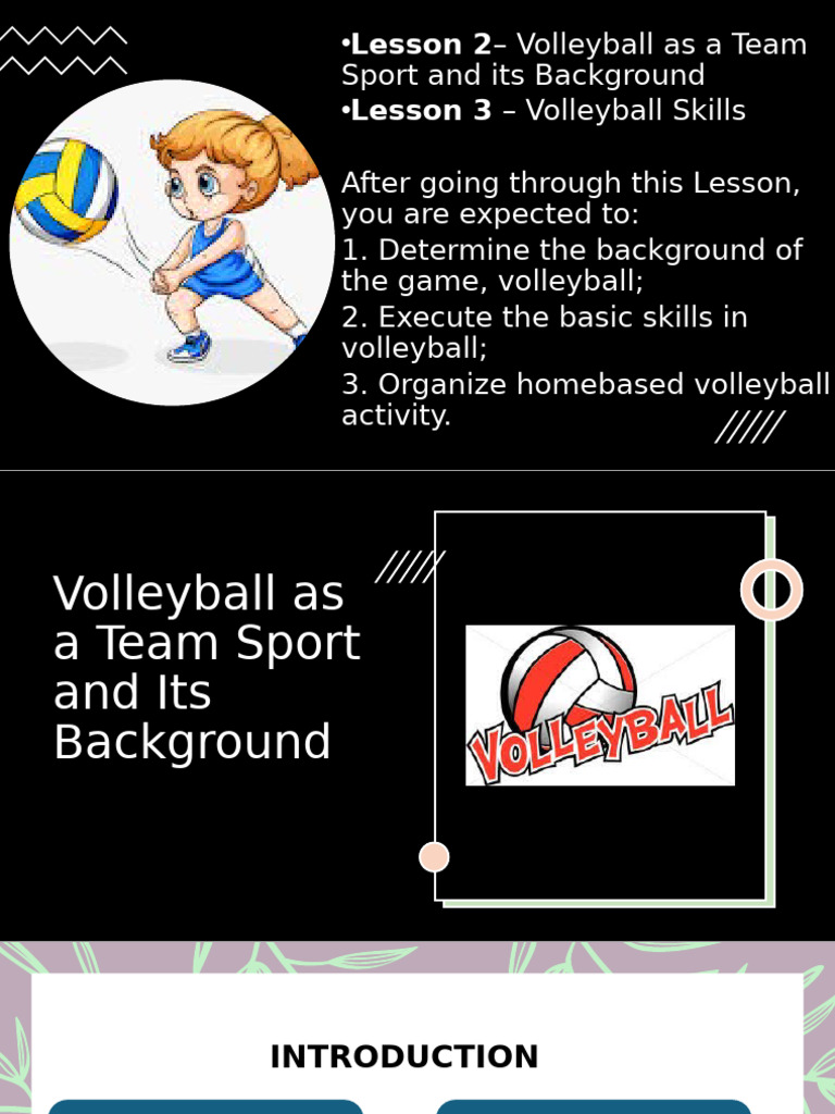 Peh 2 Volleyball Lesson 2 3 | PDF | Volleyball | Ball Games