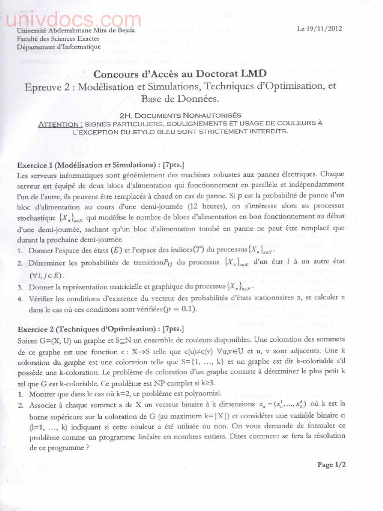 Bejaia 2012-2013 p1-2.TextMark Compressed | PDF