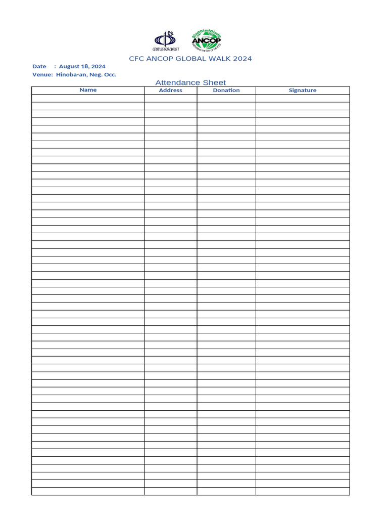 Attend Ancop24 | PDF