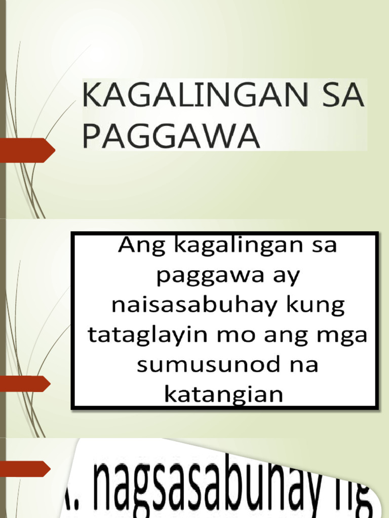 Paggawa | PDF