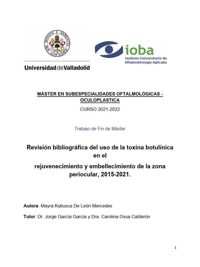 TFM M620 | PDF | Medicina | Medicina CLINICA