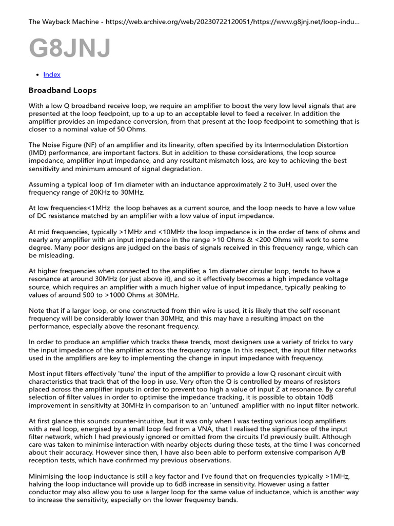 Optimizing Broadband Loop Amplifiers | PDF | Amplifier | Electronic Filter