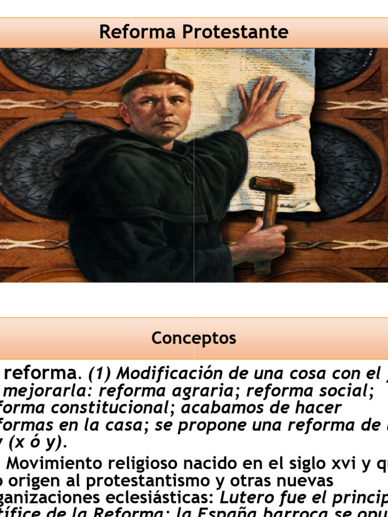 Historia de la Reforma Protestante | PDF | Martin Luther | Salvación