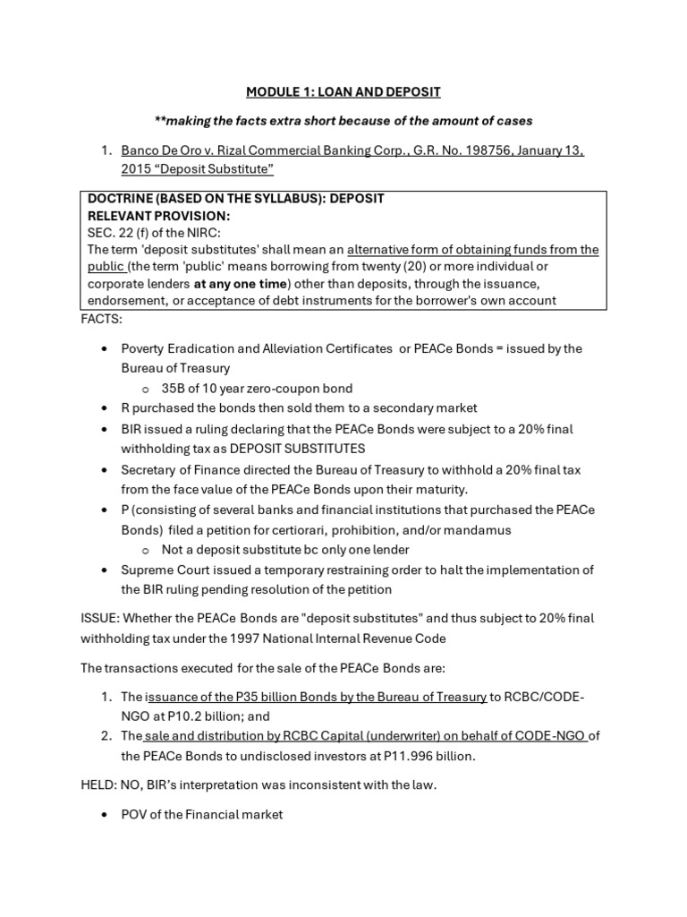 COMMLAW-MOD1 | PDF | Credit Card | Foreclosure