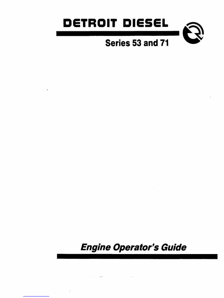 Detroit Diesel Serie 53 - 71 | PDF