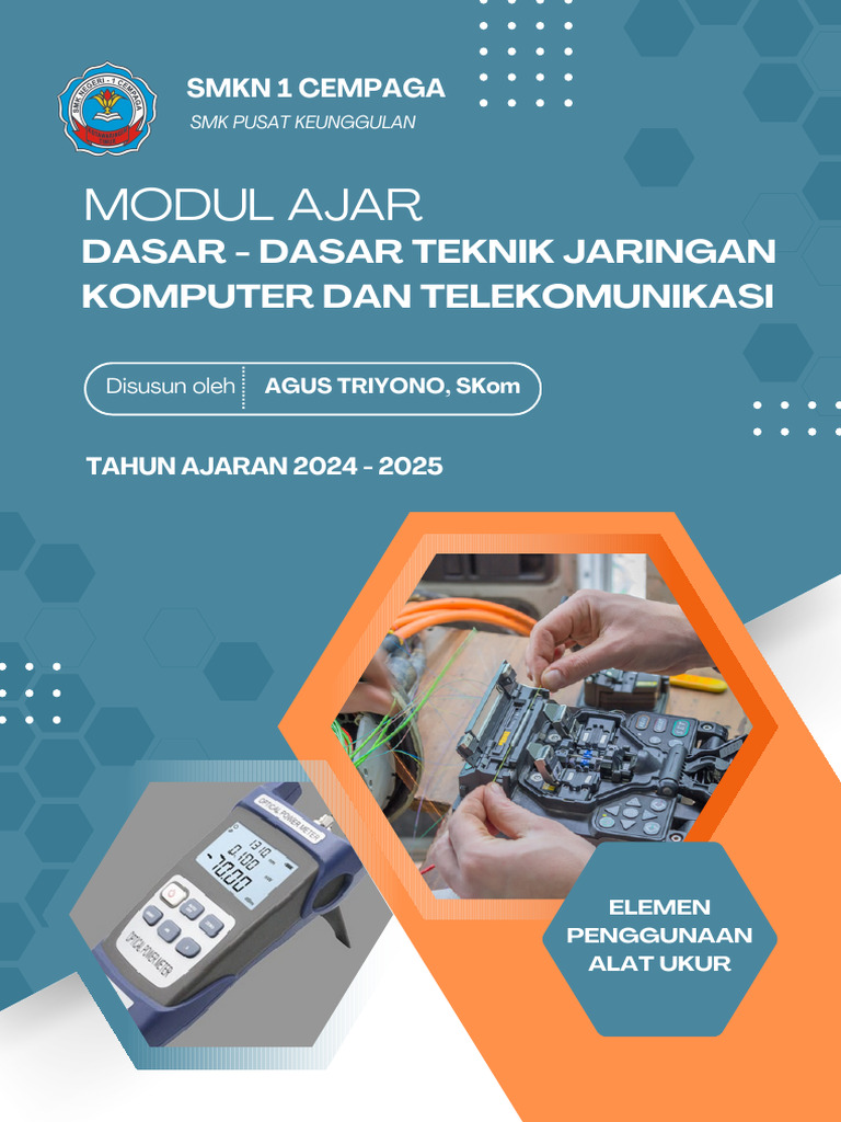 Modul Ajar TJKT A.N Agus Triyono Kelas X | PDF