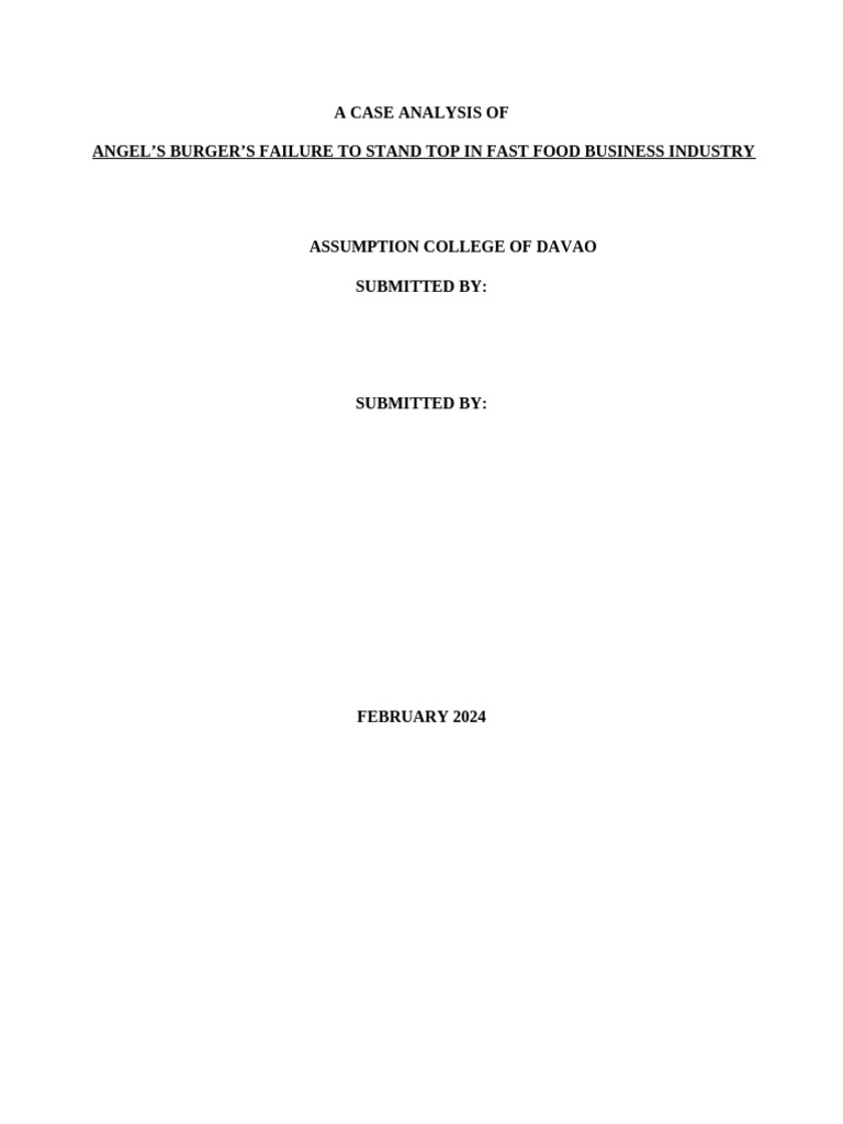 Case Study Analysis Sample | PDF | Performance Indicator | Business