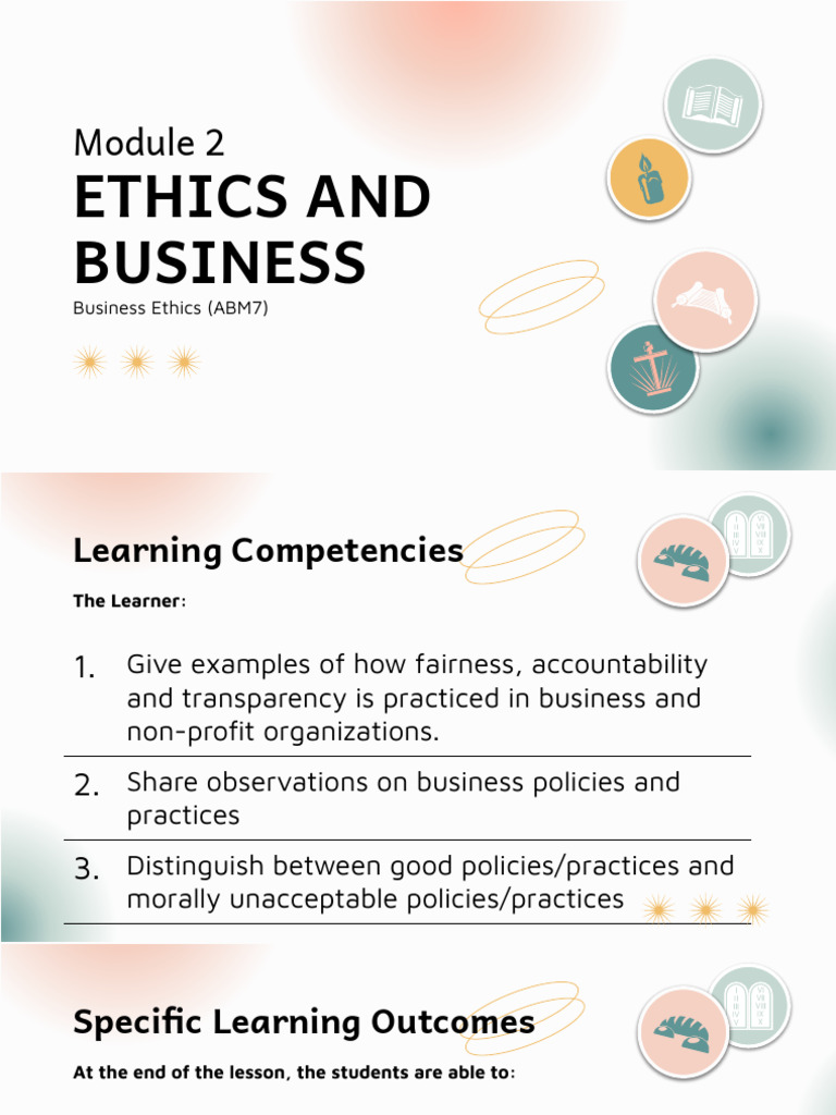 Business Ethics: Fairness and Accountability | PDF | Corporate Social ...