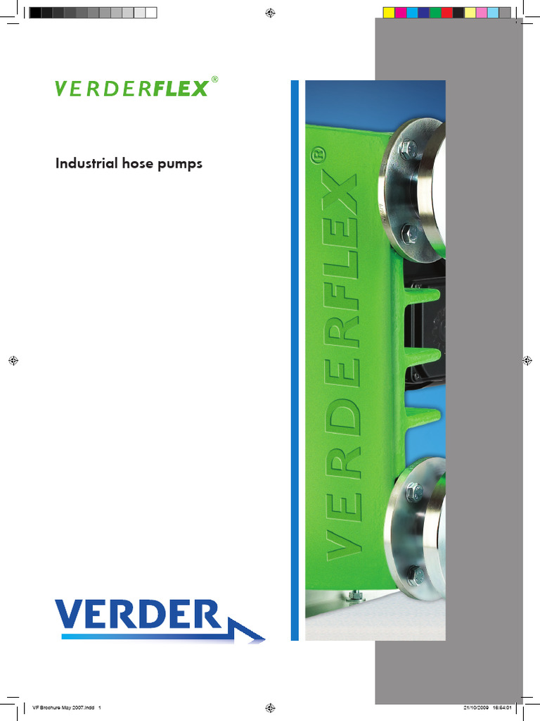 Verderflex Industrial Hose Pump Brochure | PDF | Pump | Materials