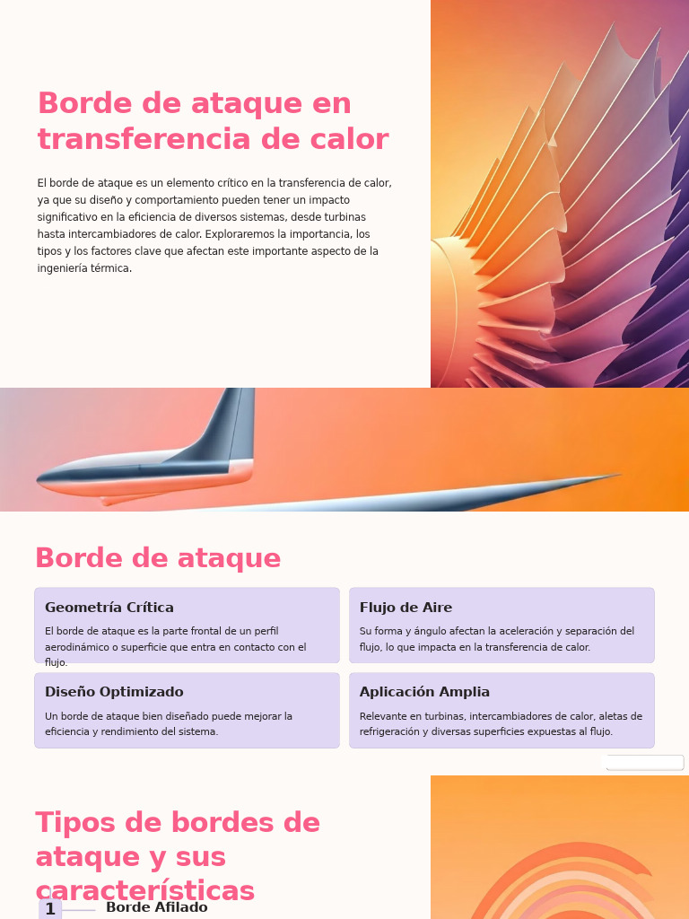 Borde de Ataque | PDF | Transferencia de calor | Calor