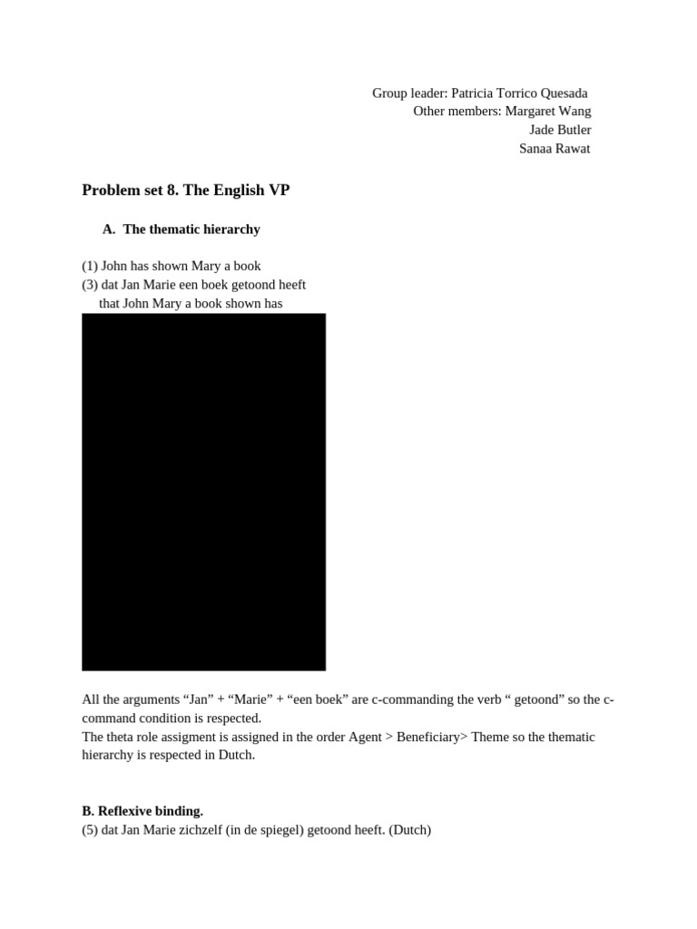 Problem Set 8 Pdf Interpretation Philosophy Syntactic Relationships