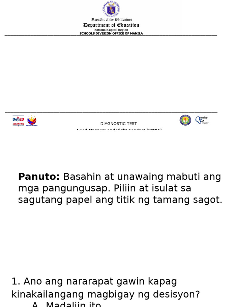GMRC 6 - PPT | PDF